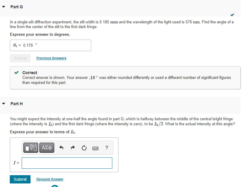 Solved In a single-slit diffraction experiment, the slit | Chegg.com