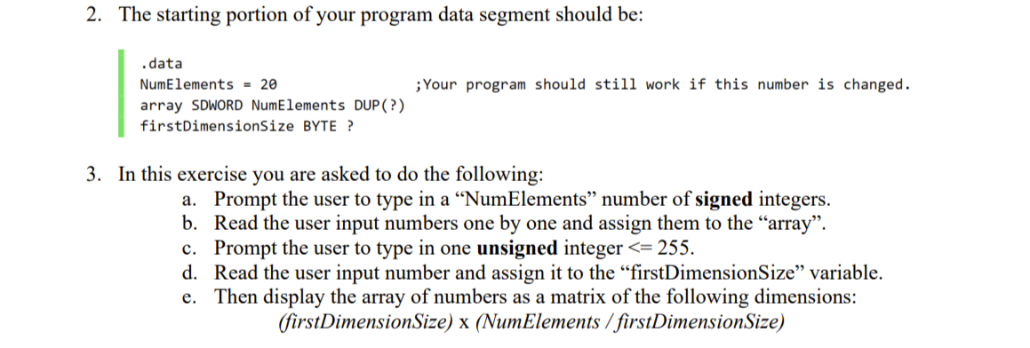 Solved Need help making this in assembly language. I am | Chegg.com