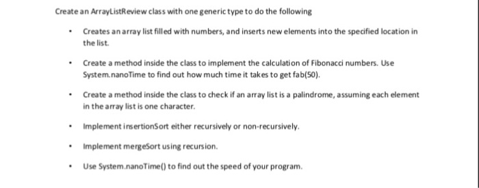 Solved Import Java Util Arraylist Public Class