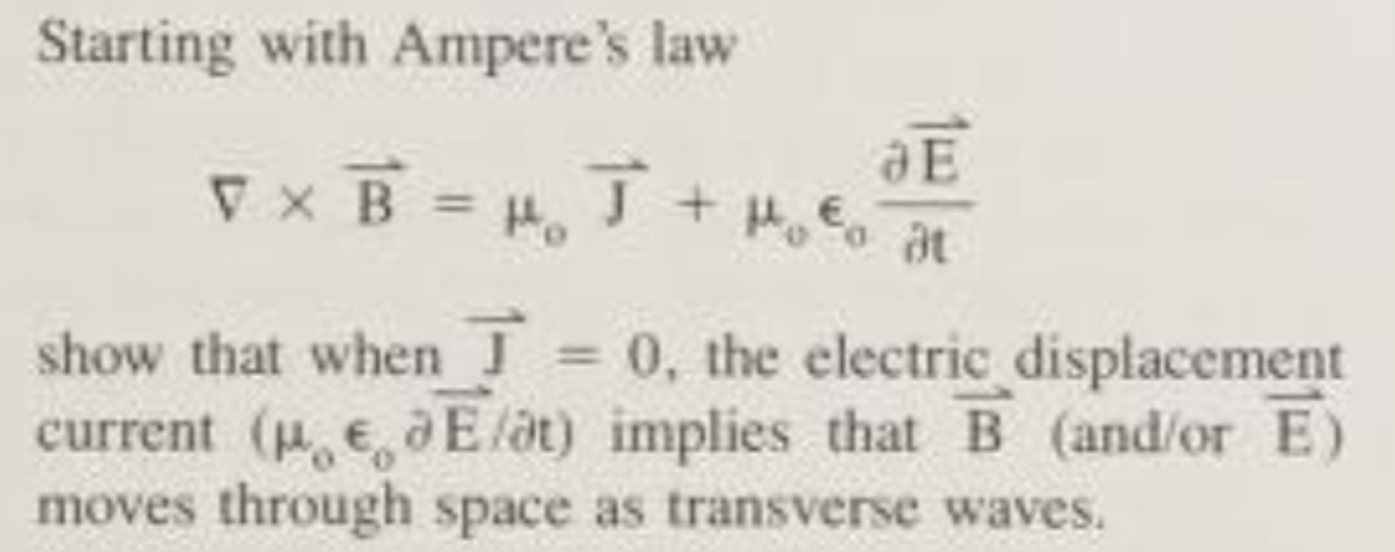 Solved Starting with Ampere's | Chegg.com
