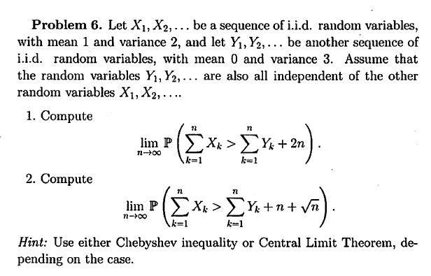 Solved Problem 6. ﻿Let x1,x2,dots be a sequence of i.i.d. | Chegg.com