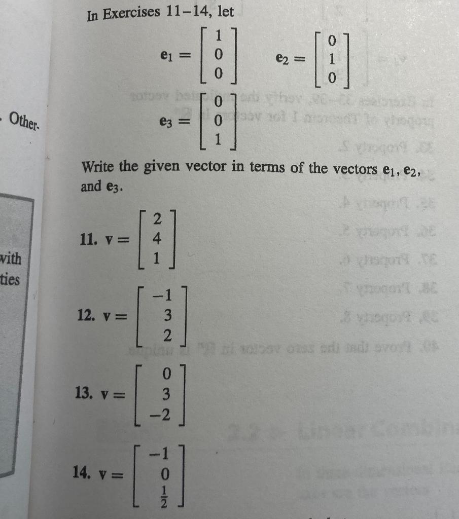 Solved In Exercises 11-14, let | Chegg.com