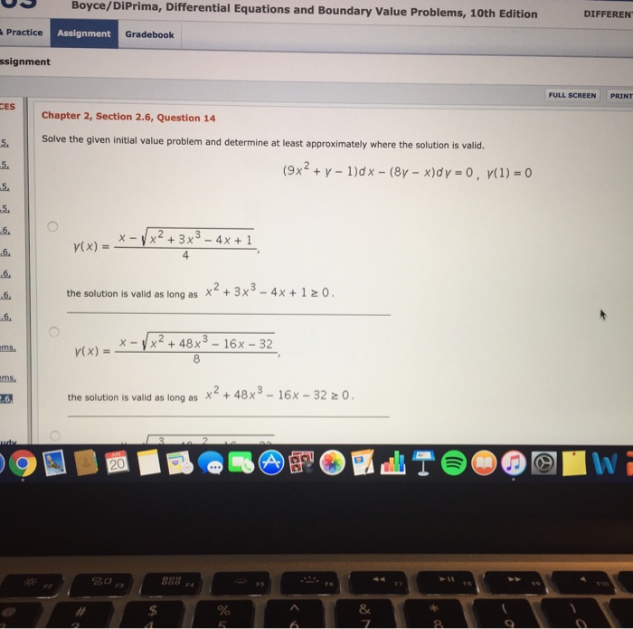 Solved Solve the given initial value problem and determine | Chegg.com Solved Solve the given initial value problem and determine | Chegg.com