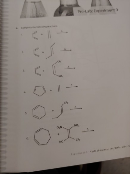 Solved: Pre-Lab: Experiment 9 | Chegg.com