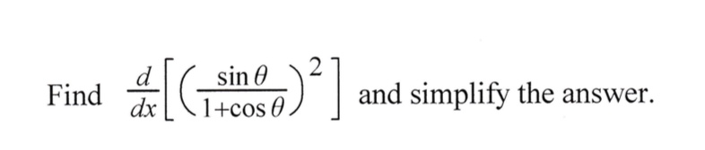 Solved Find sin e 1+cos e and simplify the answer. | Chegg.com