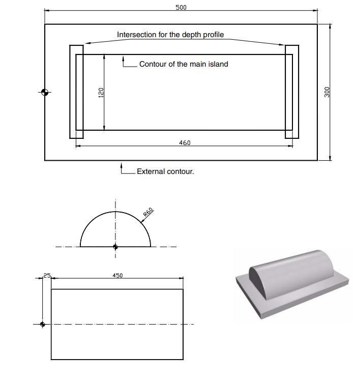 Solved 2.CNC part program milling | Chegg.com