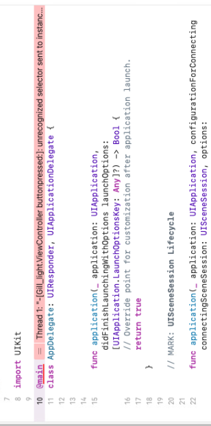 Solved // // ViewController.swift // Gill.light // // | Chegg.com