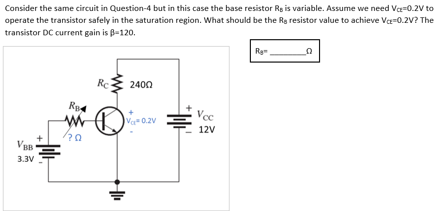 Solved Consider the same circuit in Question- 4 but in this | Chegg.com