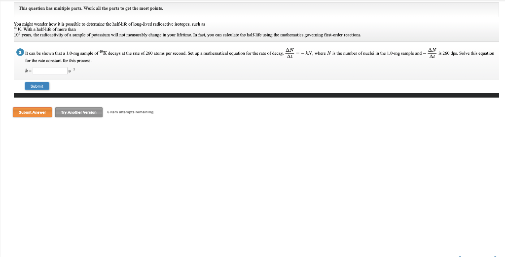 Solved This question bas multiple parts. Work all the parts | Chegg.com Solved This question bas multiple parts. Work all the parts | Chegg.com
