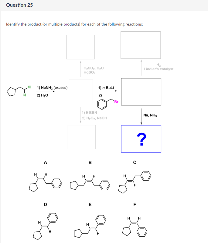 Solved Identify the product (or multiple products) for each | Chegg.com