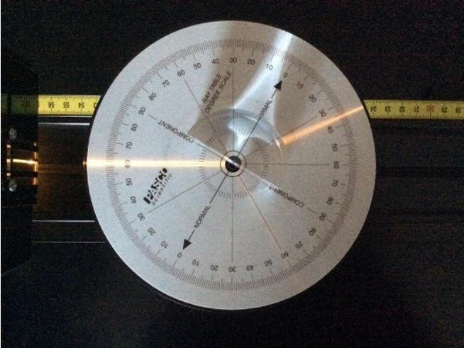 Solved In the image above, the light comes in from the left. | Chegg.com