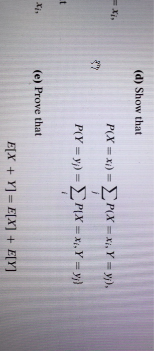 Solved 4.36. Suppose the possible values of X are (xi), the | Chegg.com Solved 4.36. Suppose the possible values of X are (xi), the | Chegg.com