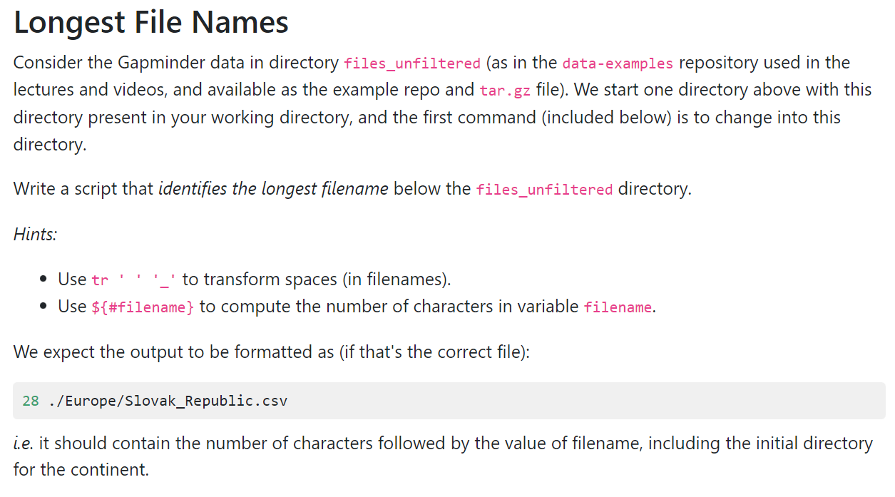 Solved Longest File Names Consider the Gapminder data in | Chegg.com