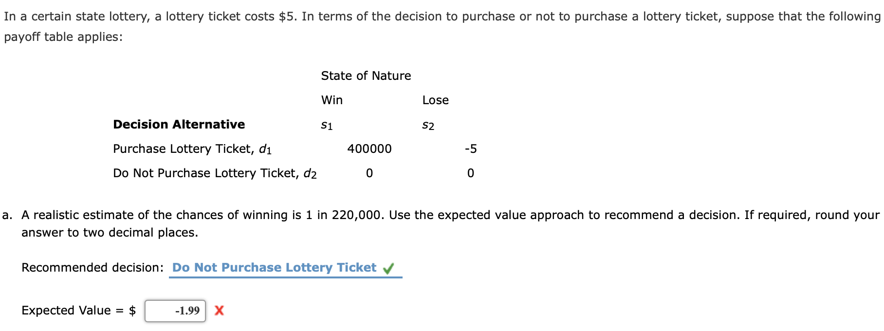 Solved Problem 13-27 (Algorithmic) In a certain state | Chegg.com