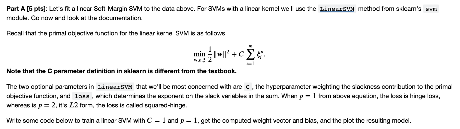 Solved [PYTHON] In this problem we'll figure out how to fit | Chegg.com