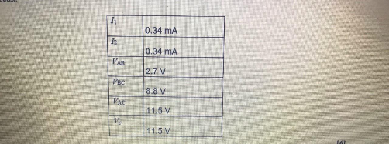 Solved Use your measured data to show that VAB = I1 Ri and | Chegg.com