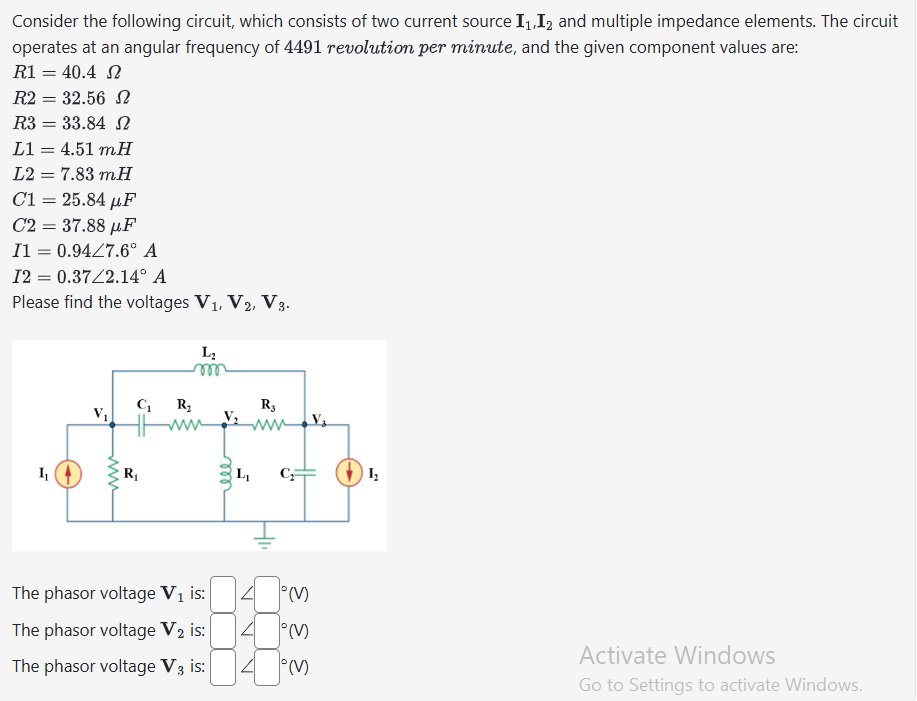 Solved Consider the following circuit, which consists of | Chegg.com
