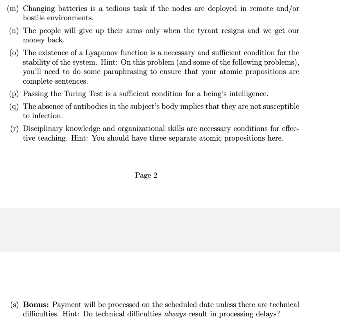 Solved (m) Changing batteries is a tedious task if the nodes | Chegg.com