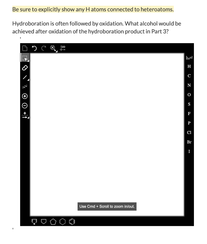 Solved Hydroboration can occur when alkenes react with | Chegg.com