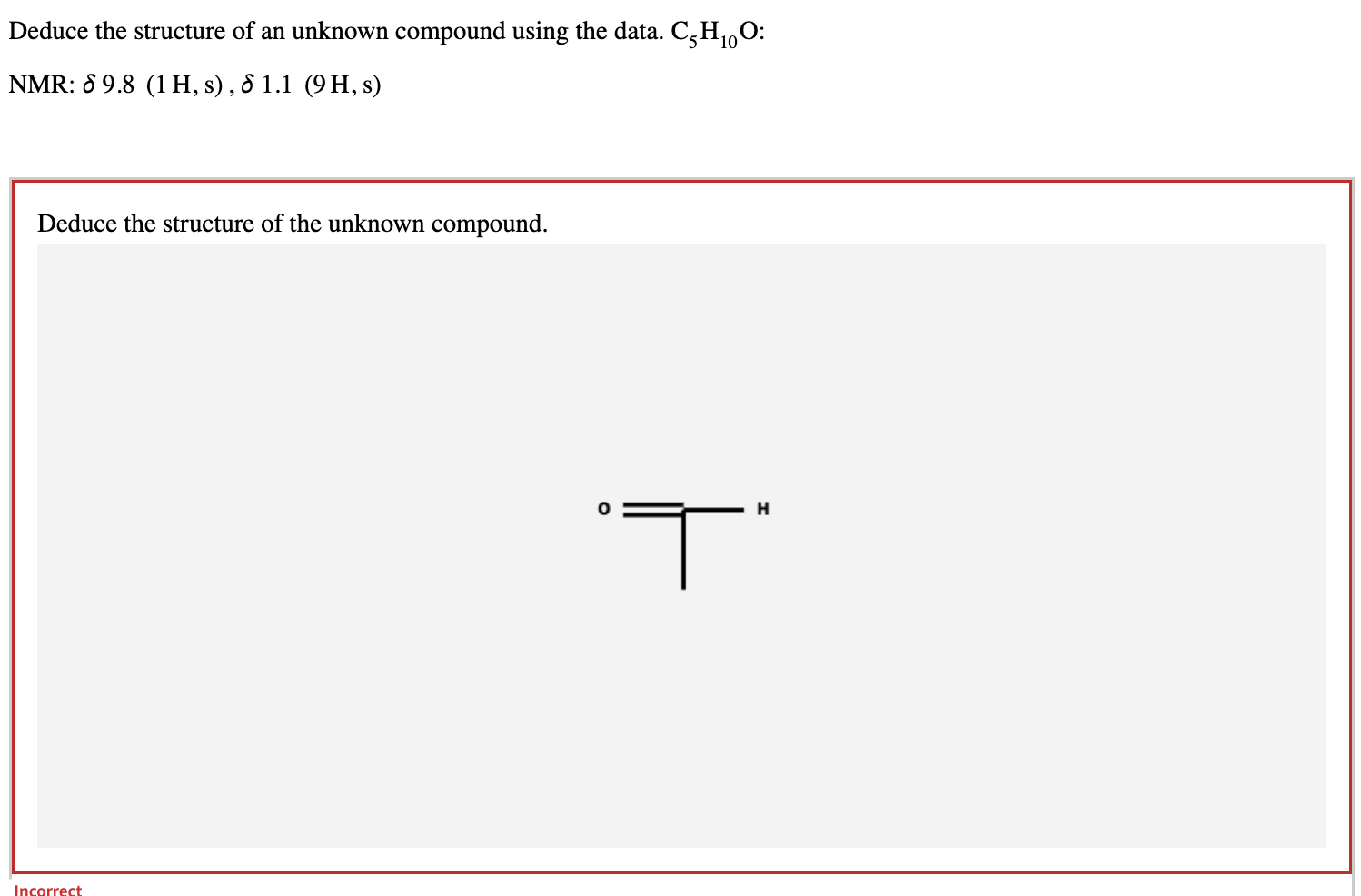 Solved Deduce The Structure Of An Unknown Compound Using The