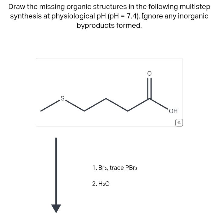 Solved Draw the missing organic structures in the following | Chegg.com