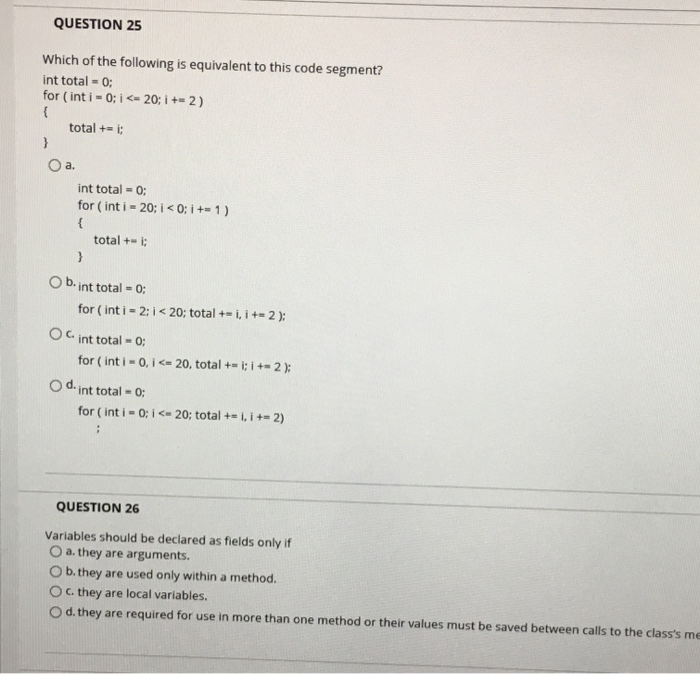 Solved QUESTION 15 Here is a method signature: method1 ( int | Chegg.com