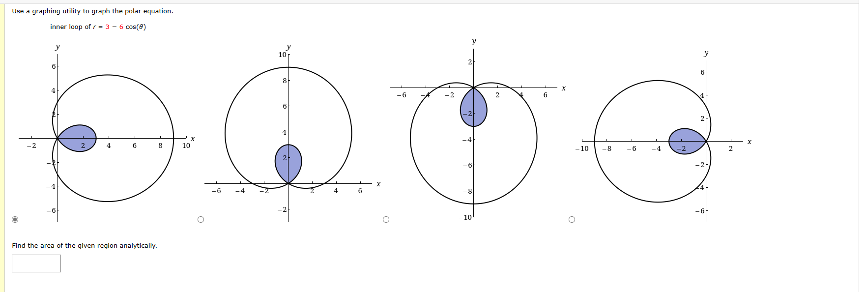 Solved Use a graphing utility to graph the polar equation. | Chegg.com
