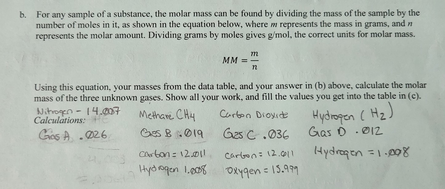 Solved Mass and Volume Data , He, CH4, compressed Air are | Chegg.com