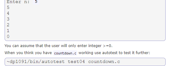 Solved Exercise 1: Countdown Create a file called | Chegg.com
