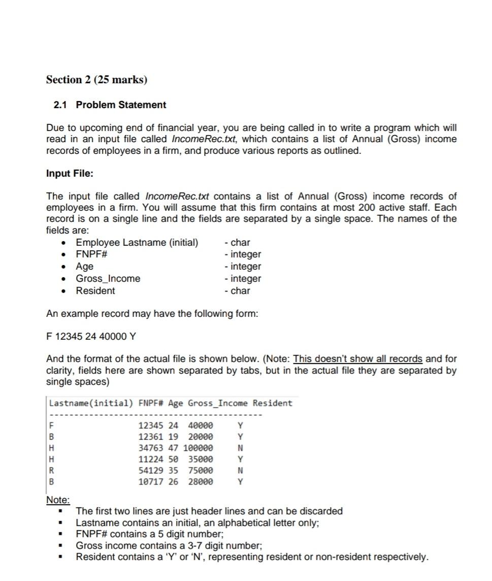 Solved Programming language to be in c++ and refer to table | Chegg.com