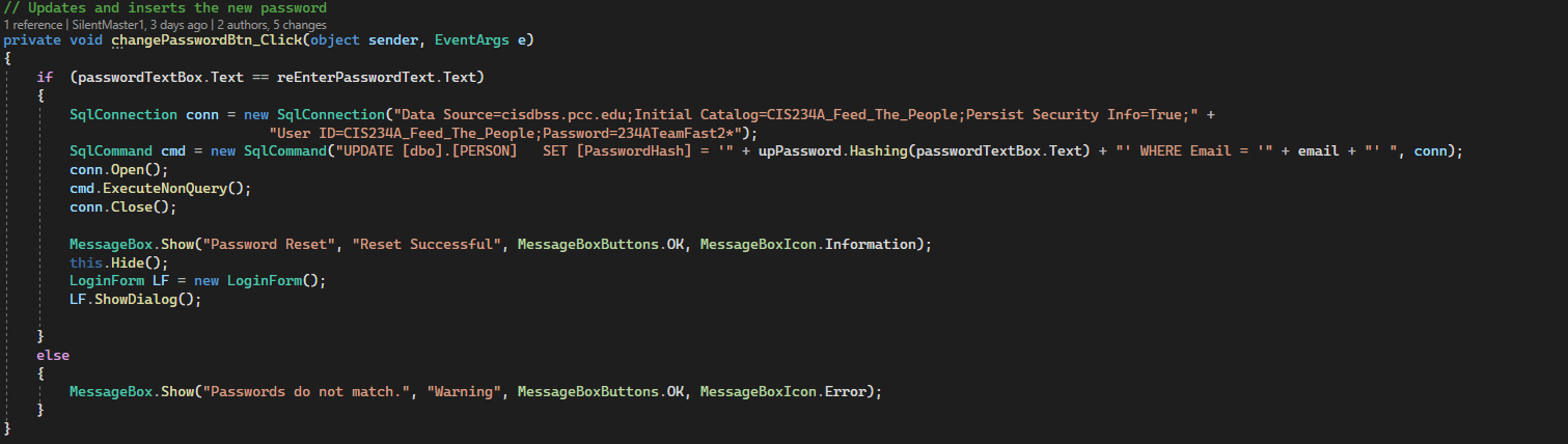 Solved I am trying to make this into its own function within | Chegg.com