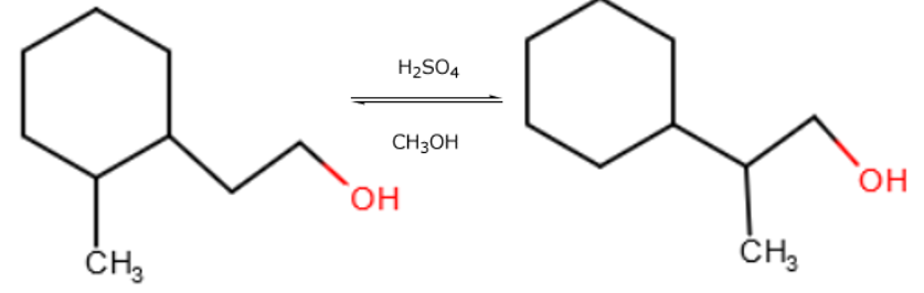 Solved H2SO4 CH3OH ОН он сн. сн. | Chegg.com