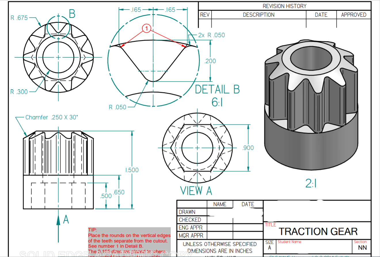 Solved Solid Edge is required to do these 2 problems. Use | Chegg.com