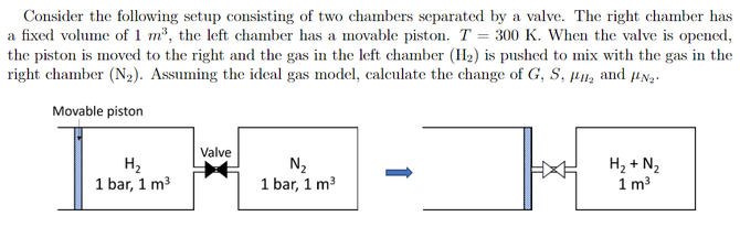 Solved Consider the following setup consisting of two | Chegg.com