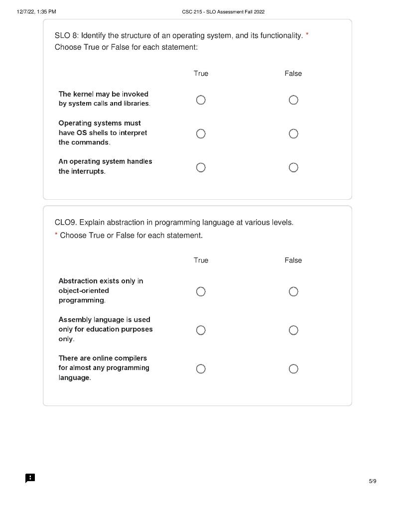 Solved CLO1: Identify machine-level data representation. | Chegg.com