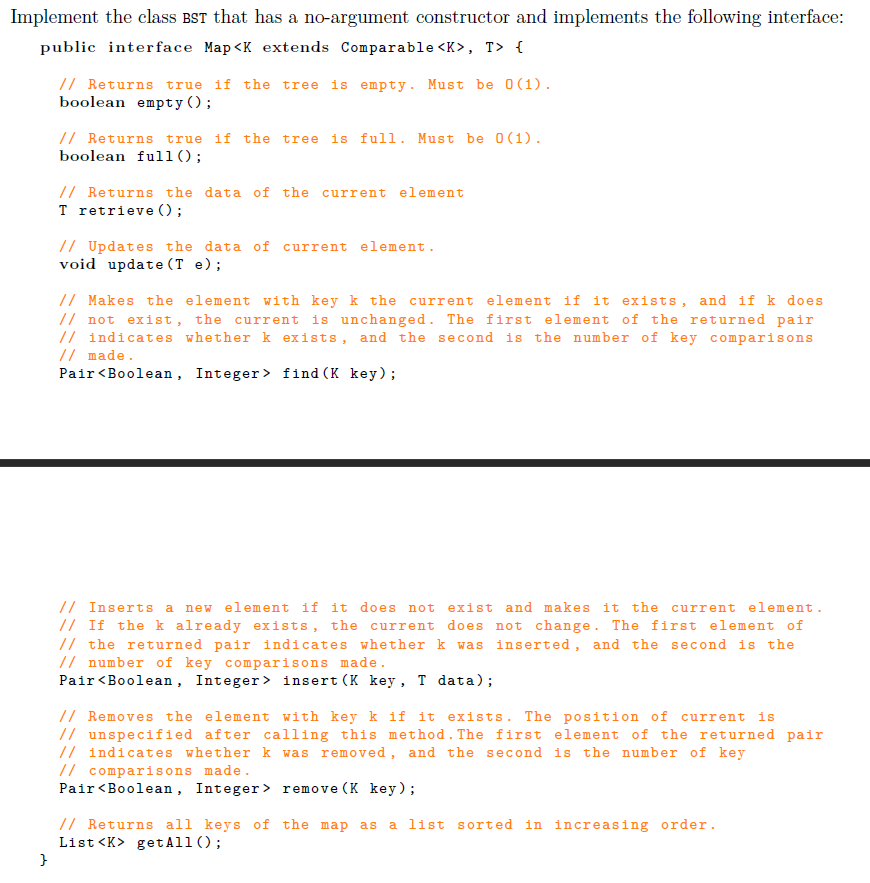 Solved Implement the class ist that has a no-argument | Chegg.com