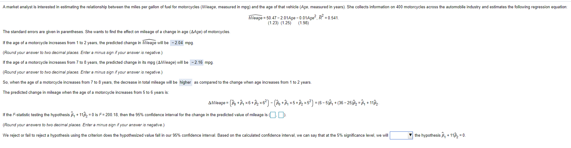 Solved A Market Analyst Is Interested In Estimating The