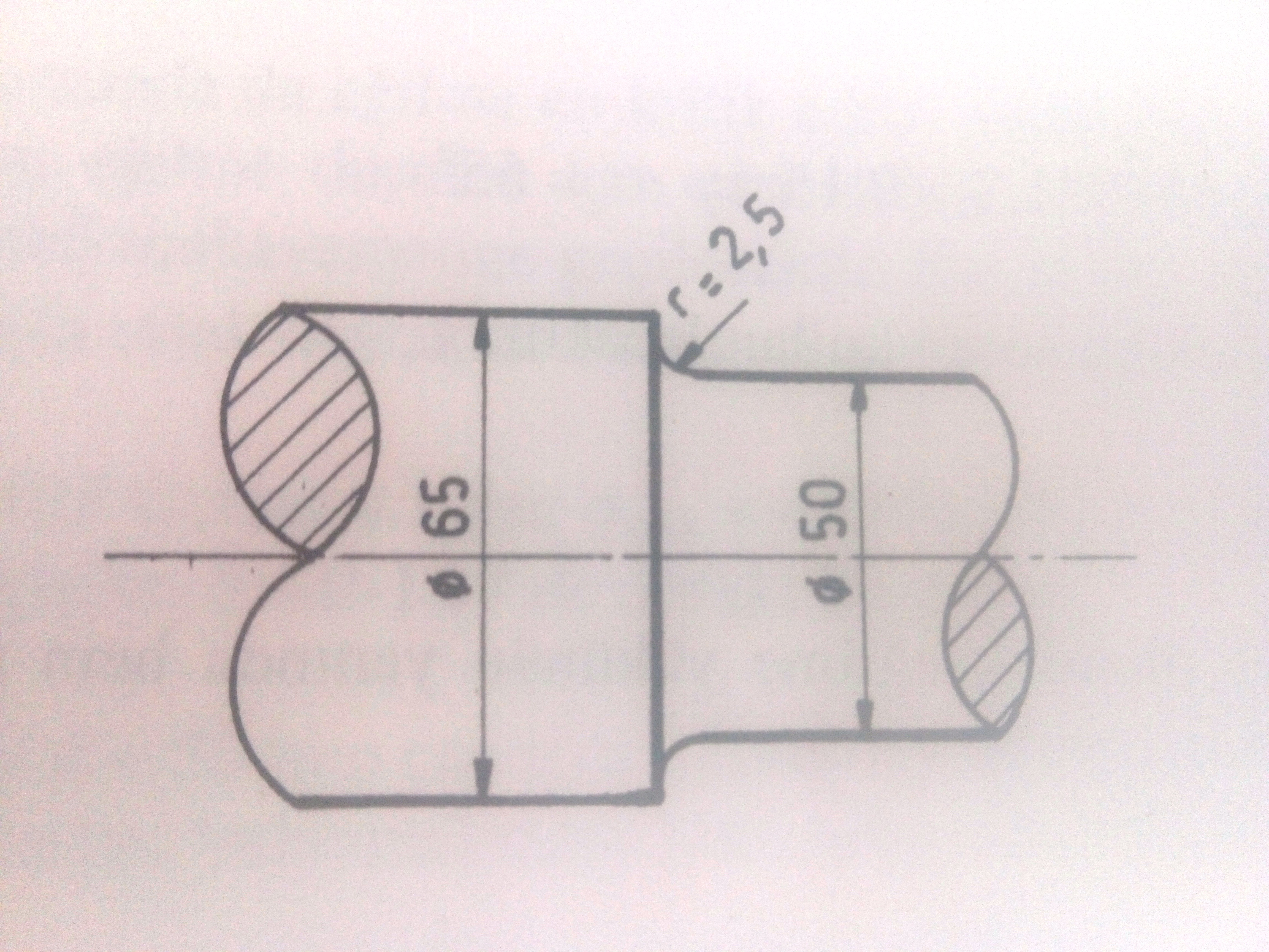 Solved The Fe50 ﻿steel rib shaft in the figure is under the | Chegg.com