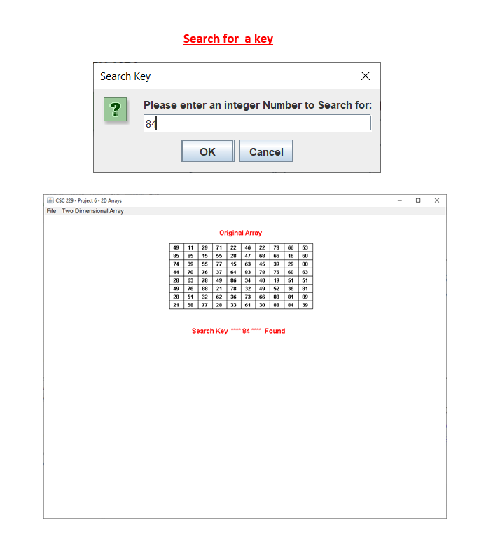 Develop a GUI menu-based program to support | Chegg.com
