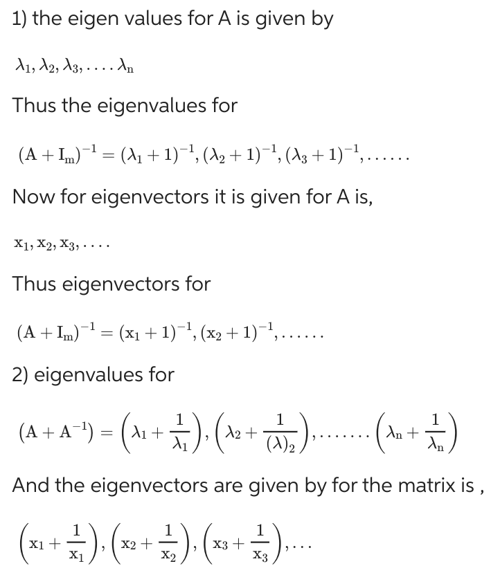 Solved 2.1 Let A be an m×m nonsingular matrix with | Chegg.com