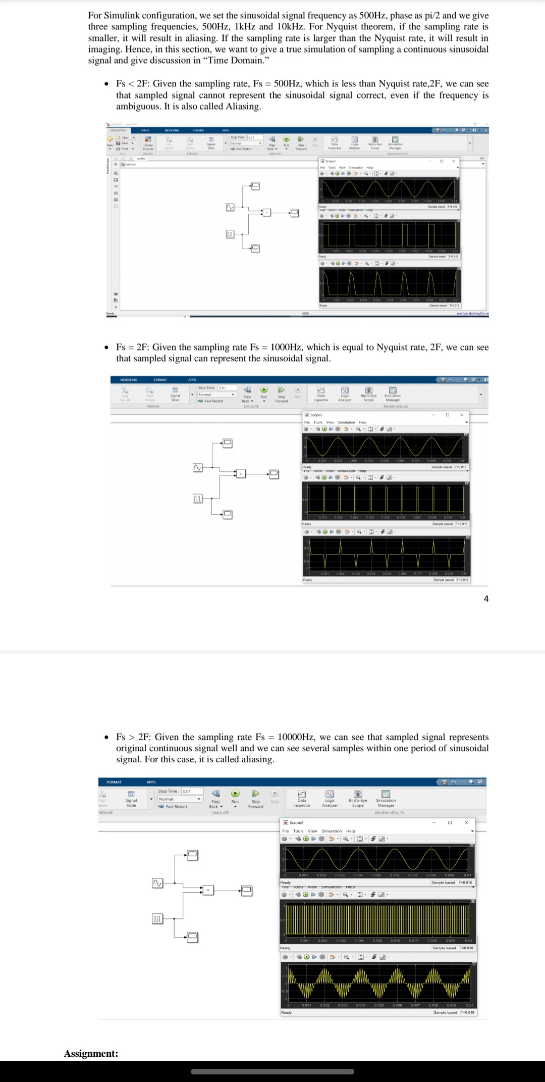 Solved Objectives: 1. To perform sampling of a signals using | Chegg.com