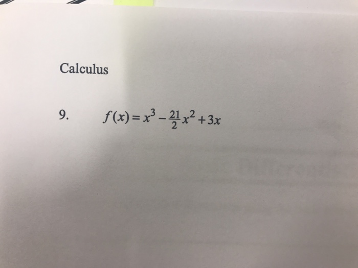Solved Calculus Chapter 2 8-9 Use the following information | Chegg.com
