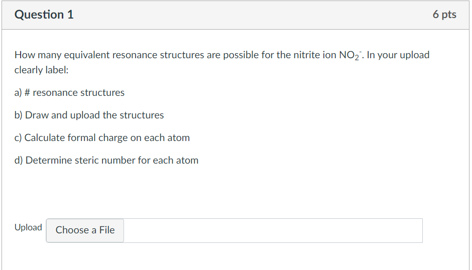 Solved How many equivalent resonance structures are possible | Chegg.com