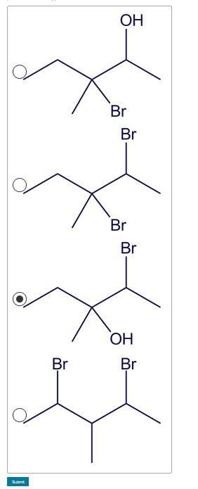 Solved Part A Br2 What is the major product of the following | Chegg.com