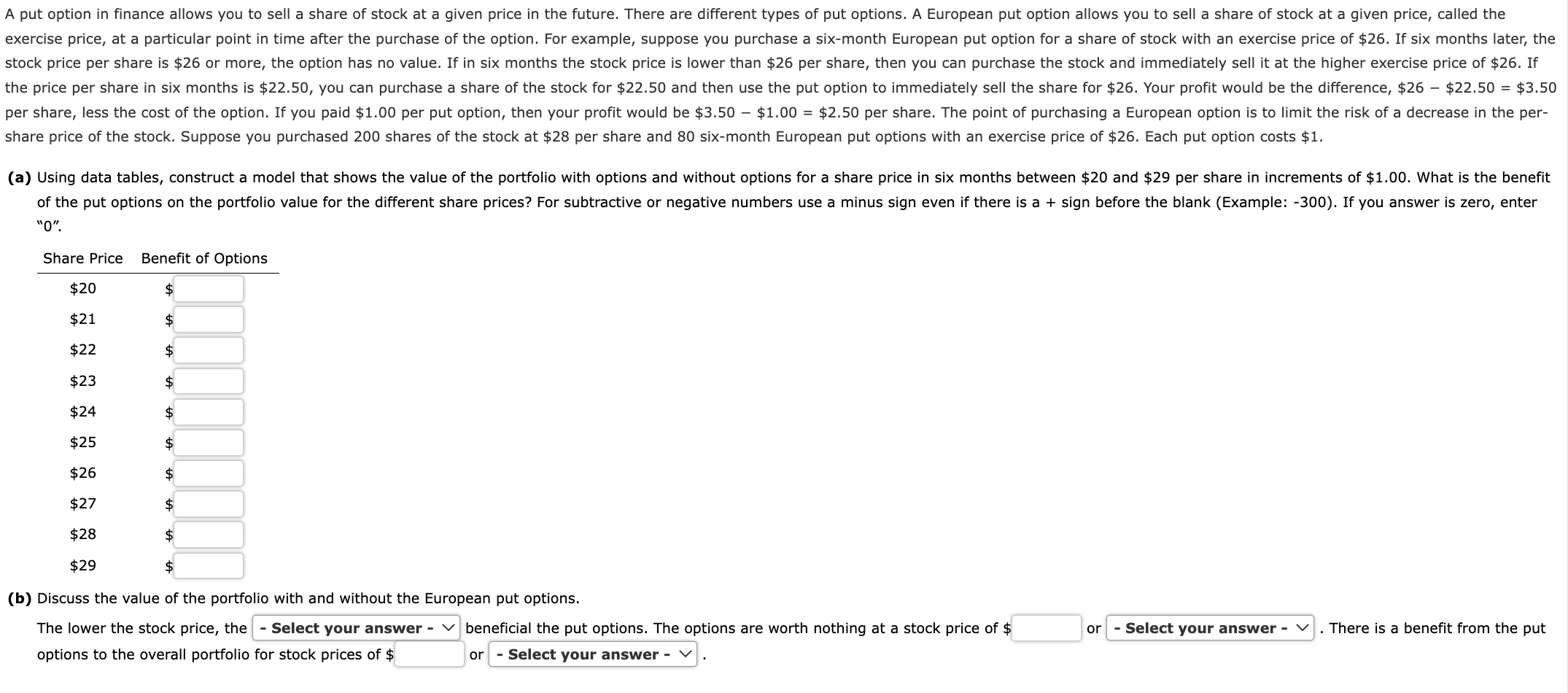 Solved share price of the stock. Suppose you purchased 200 | Chegg.com