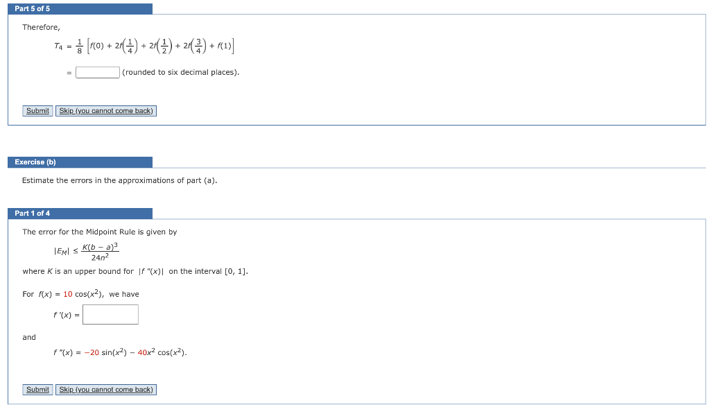 Solved Given the integral below, do the following. | Chegg.com
