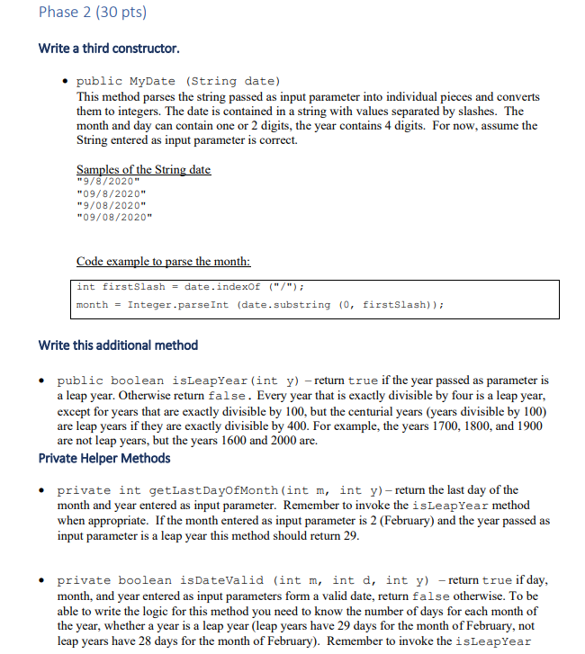 Solved I'm in Java Programming II doing a project and need | Chegg.com
