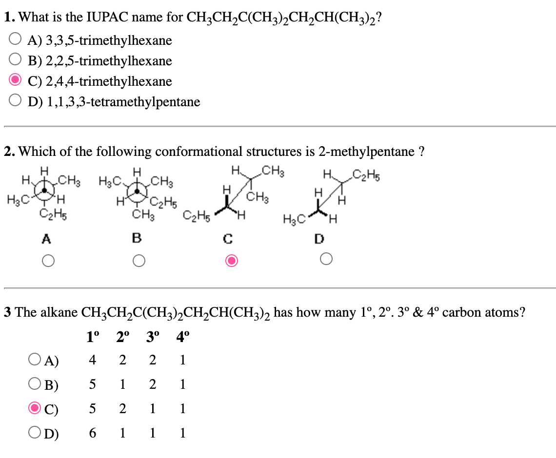 Solved Correct answers are already selected. For each of | Chegg.com