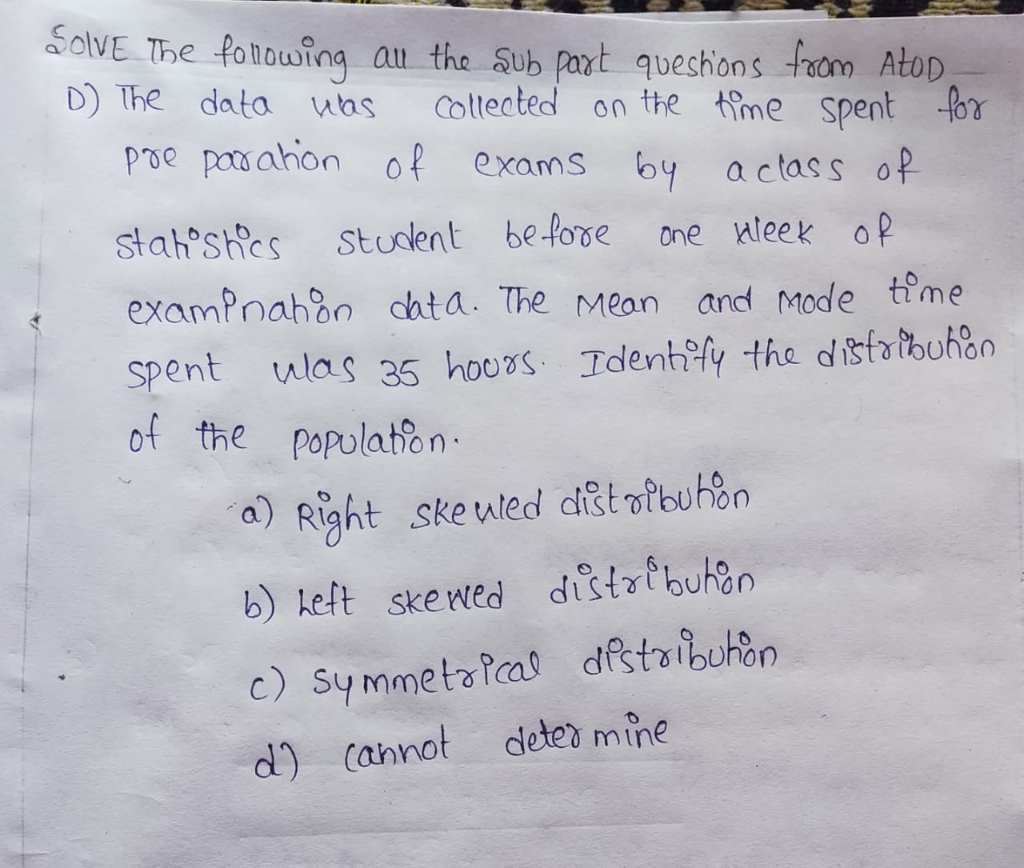 Solved SOVE The following all the sub part questions from | Chegg.com
