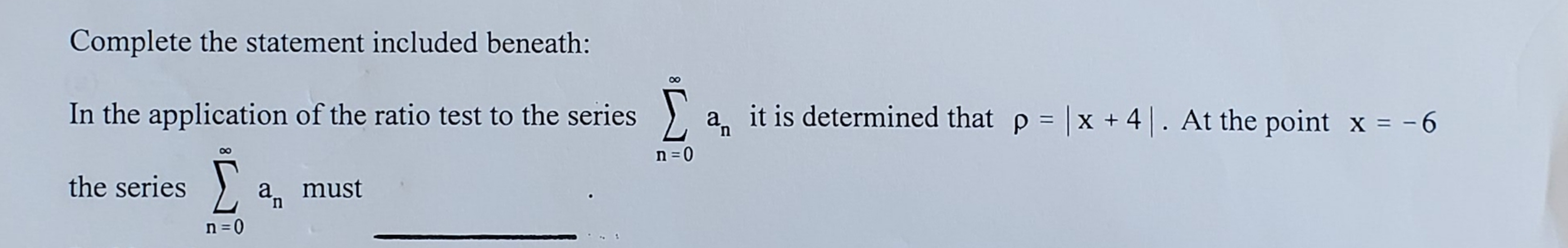 Solved Complete the statement included beneath:In the | Chegg.com